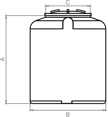Tanque Estacionario Botellon – DP Plasticos